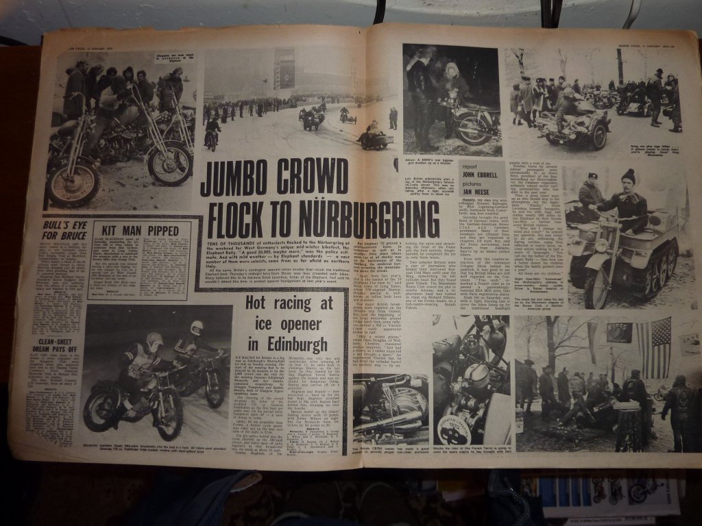 Motor Cycle Newspaper 12 January 1972 - Classic Super BikesClassic ...