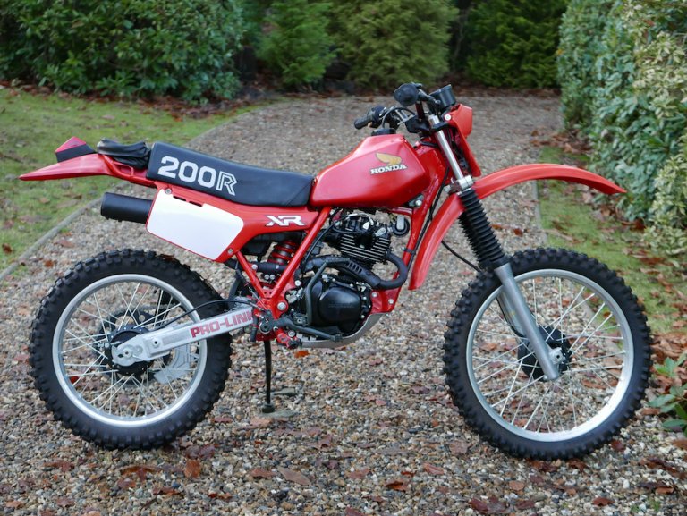 Honda XR200R - Classic Super BikesClassic Super Bikes